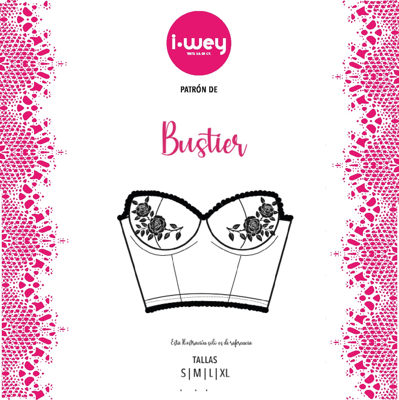 Patrón de Bustier – Iwey Textil