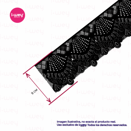 Encaje Elástico #106 - IWEYTEXTIL