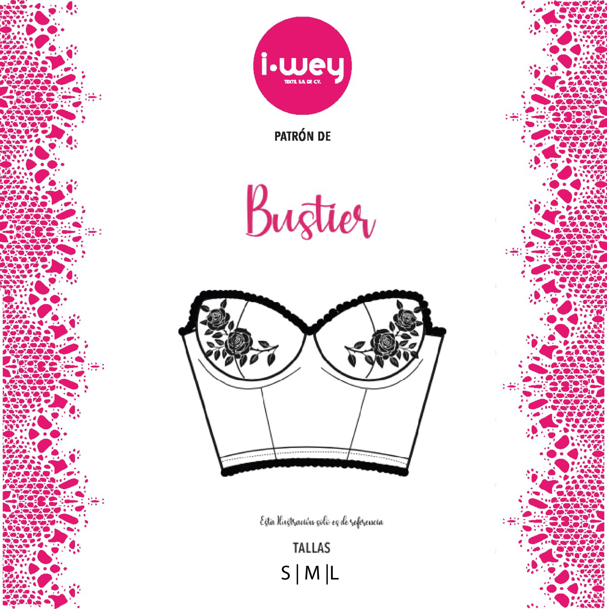 Patrón de Bustier - IWEYTEXTIL